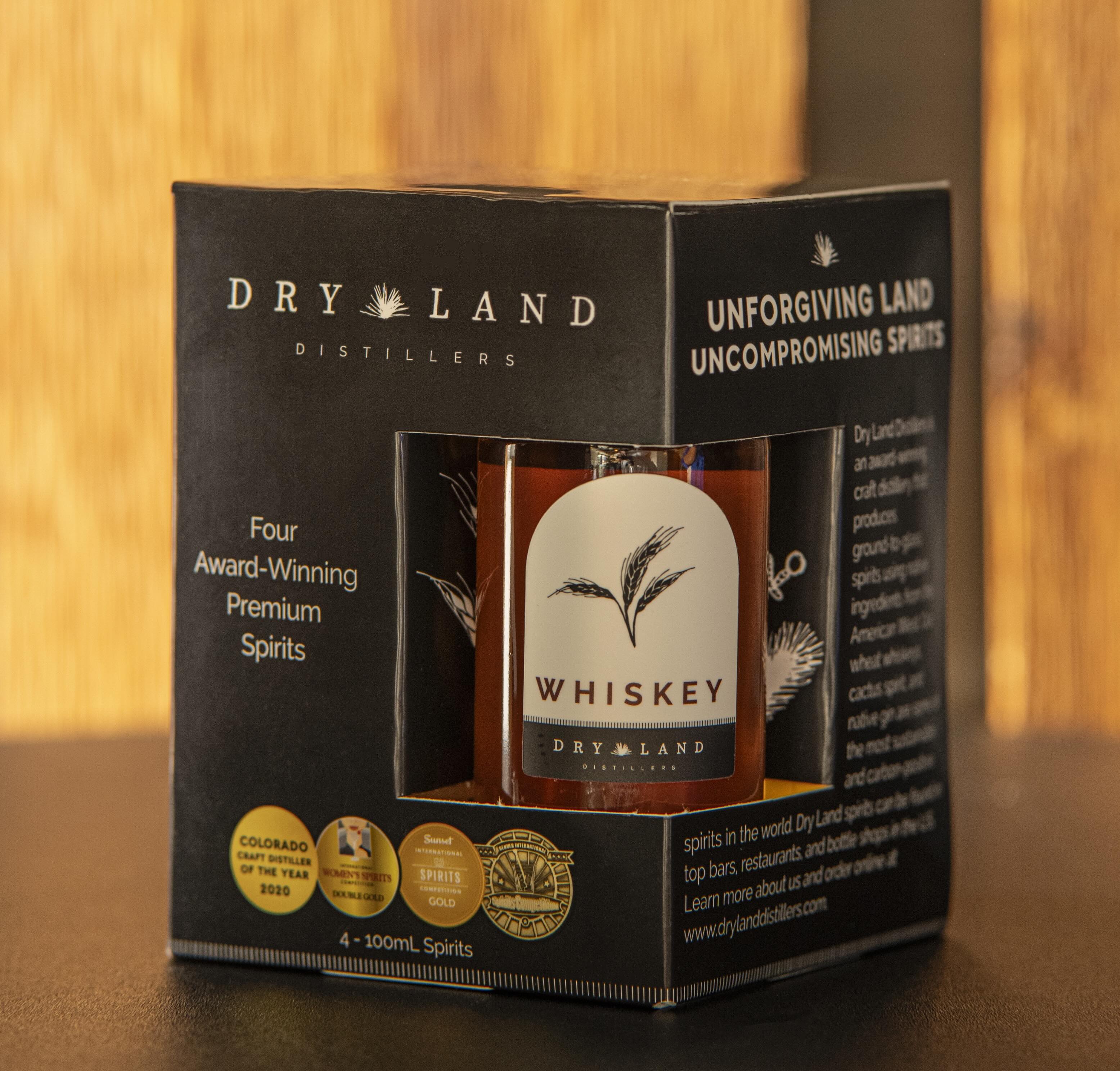 Dry Land 4 Pack Spirit Sampler – Dry Land Distillers